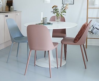 Dining Chair | Faux Leather, Fabric and Oak Dining Chairs | JYSK